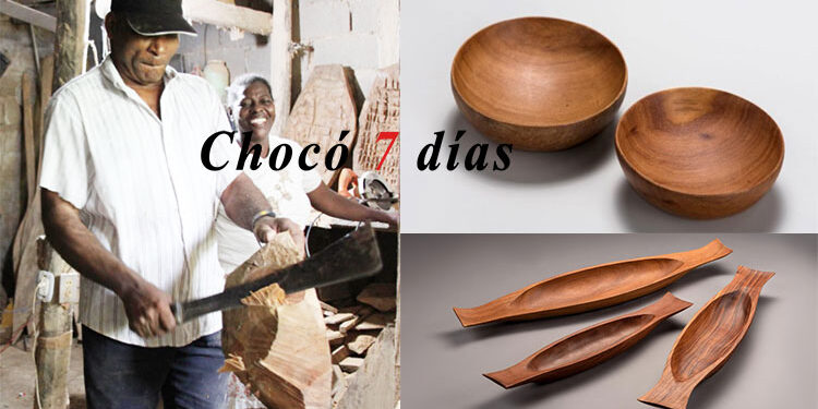 Artesanías en madera 'Choibá Chocó - Chocó7días.com
