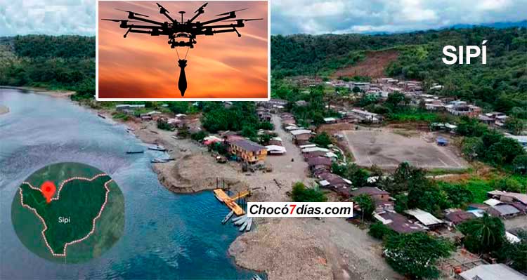 Base militar de Sipí fue atacada por el ELN con drones explosivos ...